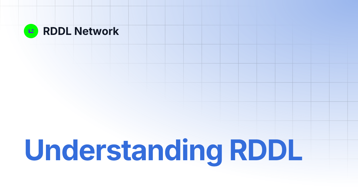 Understanding RDDL | RDDL Network
